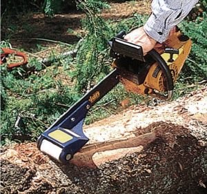 Log Wizard Debarking Chainsaw Attachment - Canada's Log Home Store